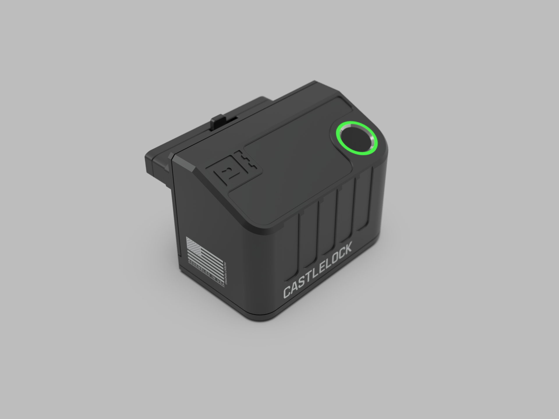 Castlelock™ AR-15 (MIL-SPEC) Biometric Chamber Lock Model